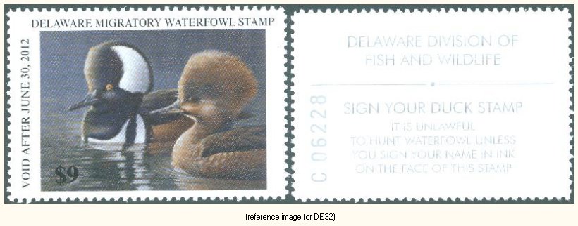 Delaware - Waterfowl Stamp (1980-Present) - Summary