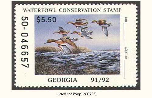 Georgia - Waterfowl Conservation (1985-1999) - Summary