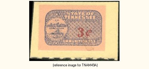 Tennessee - Ammunition Tax Stamp (1947-?) - Summary