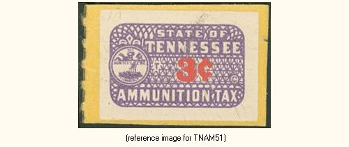 Tennessee - Ammunition Tax Stamp (1947-?) - Summary