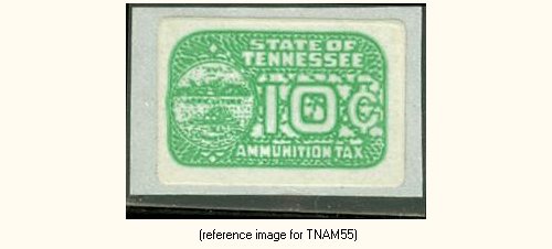 Tennessee - Ammunition Tax Stamp (1947-?) - Summary