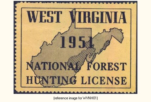 West Virginia - National Forests - Hunting License (1951-1971) - Summary