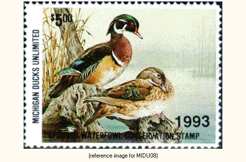 Michigan Ducks Unlimited Sponsor (1986-??) - Detail