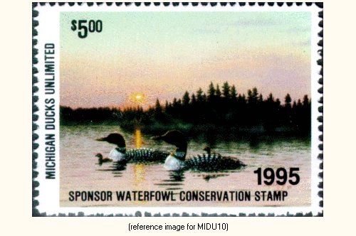 Michigan Ducks Unlimited Sponsor (1986-??) - Detail