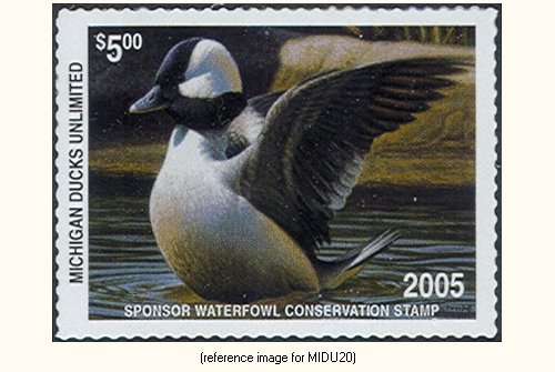 Michigan Ducks Unlimited Sponsor (1986-??) - Detail